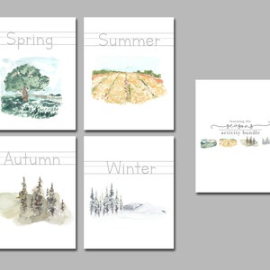 Seasons Activity Bundle // Printable // Digital Download - Etsy