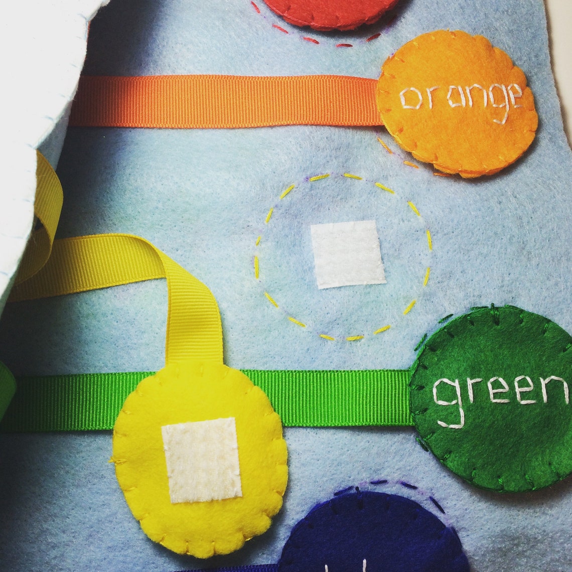 Rainbow Colour Matching Rainbow Quiet Book Busy Book - Etsy