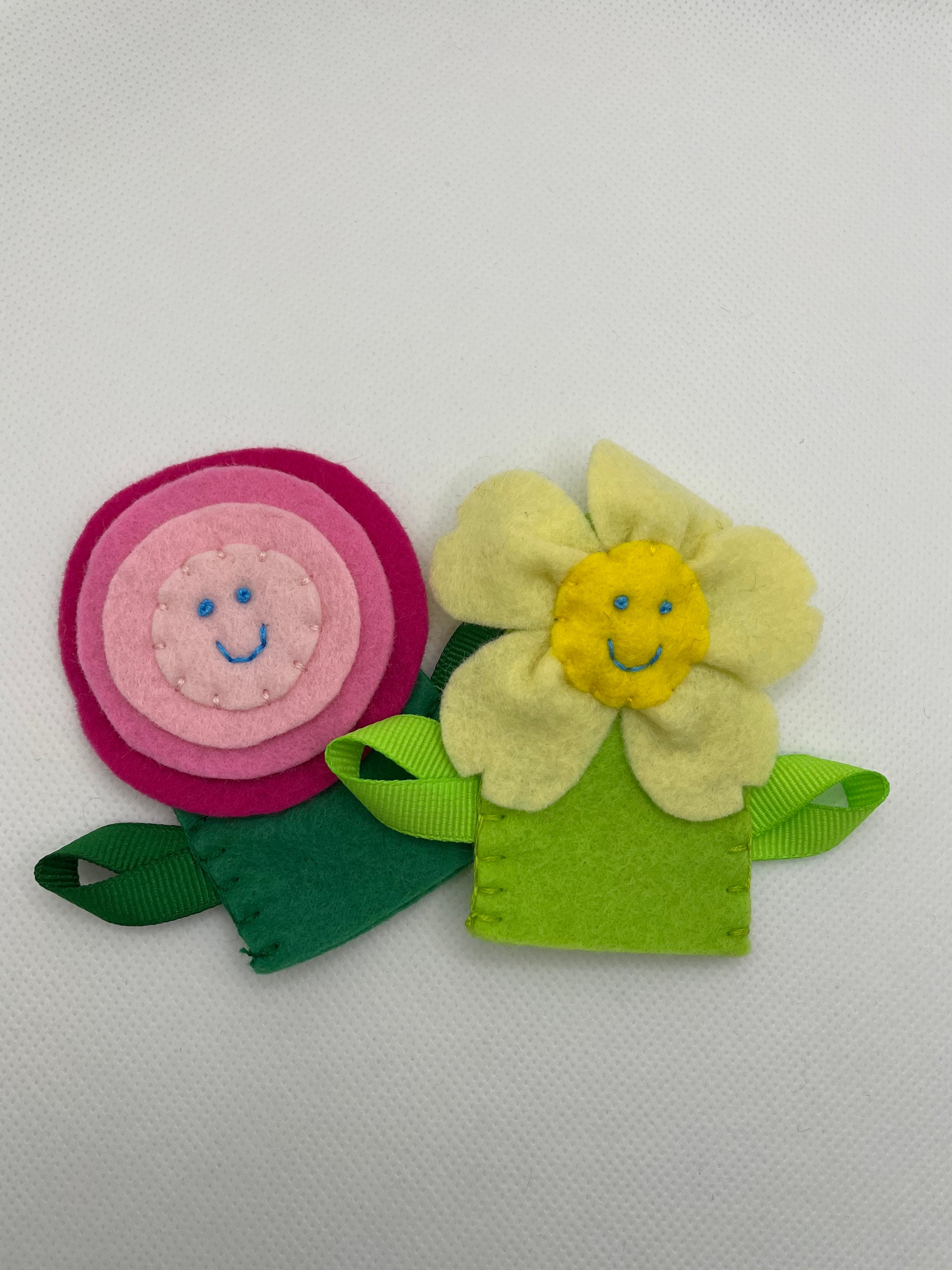 Flower Finger Puppets Garden Puppets - Etsy