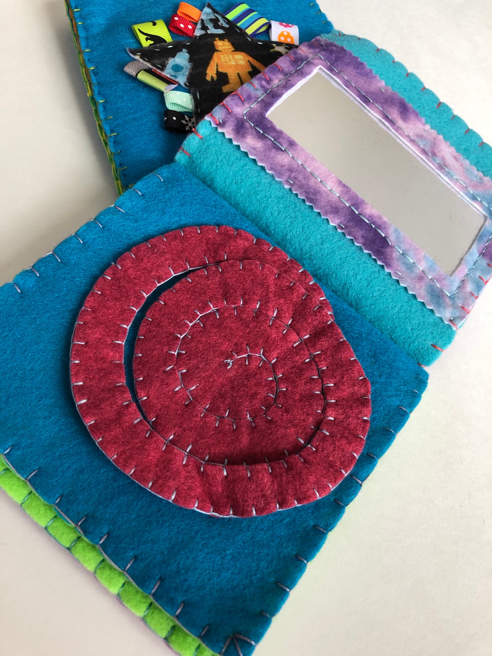 Baby Mini Felt Activity Book Busy Book Quiet Book Activity - Etsy