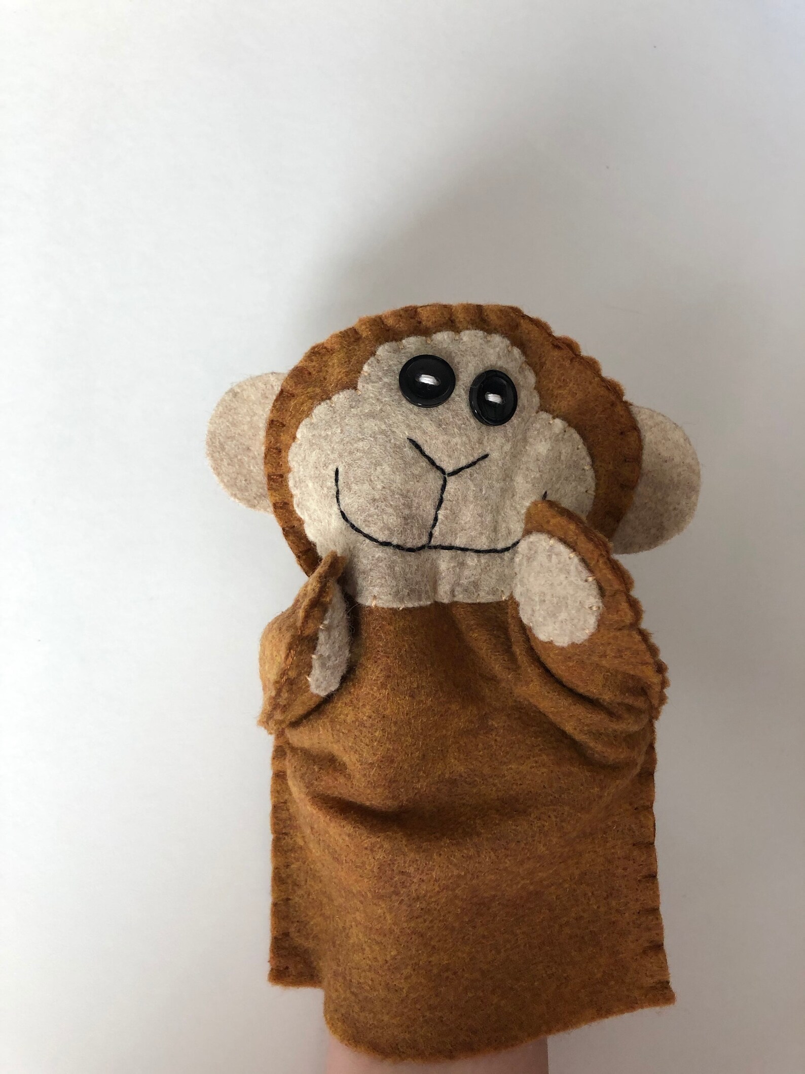 Lion Monkey & Tiger Felt Hand Puppets Jungle Puppet Hand - Etsy