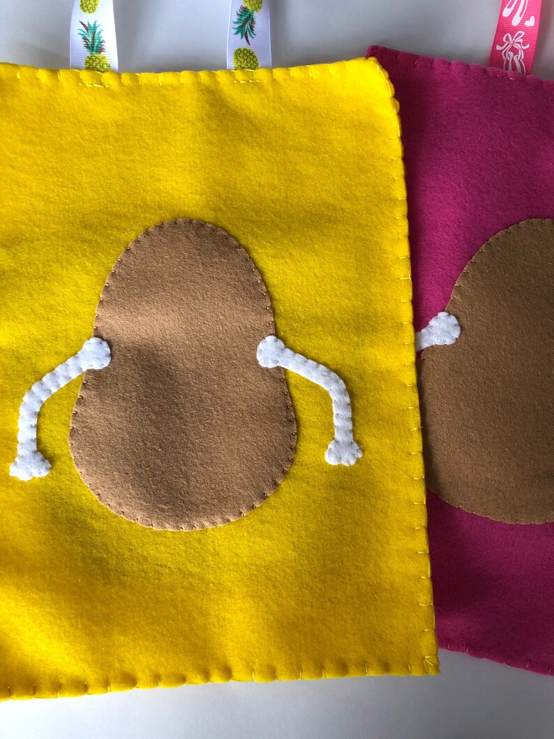 Felt Potato Head Playset, Quiet Book, Activity Book, Busy Book, Quiet ...