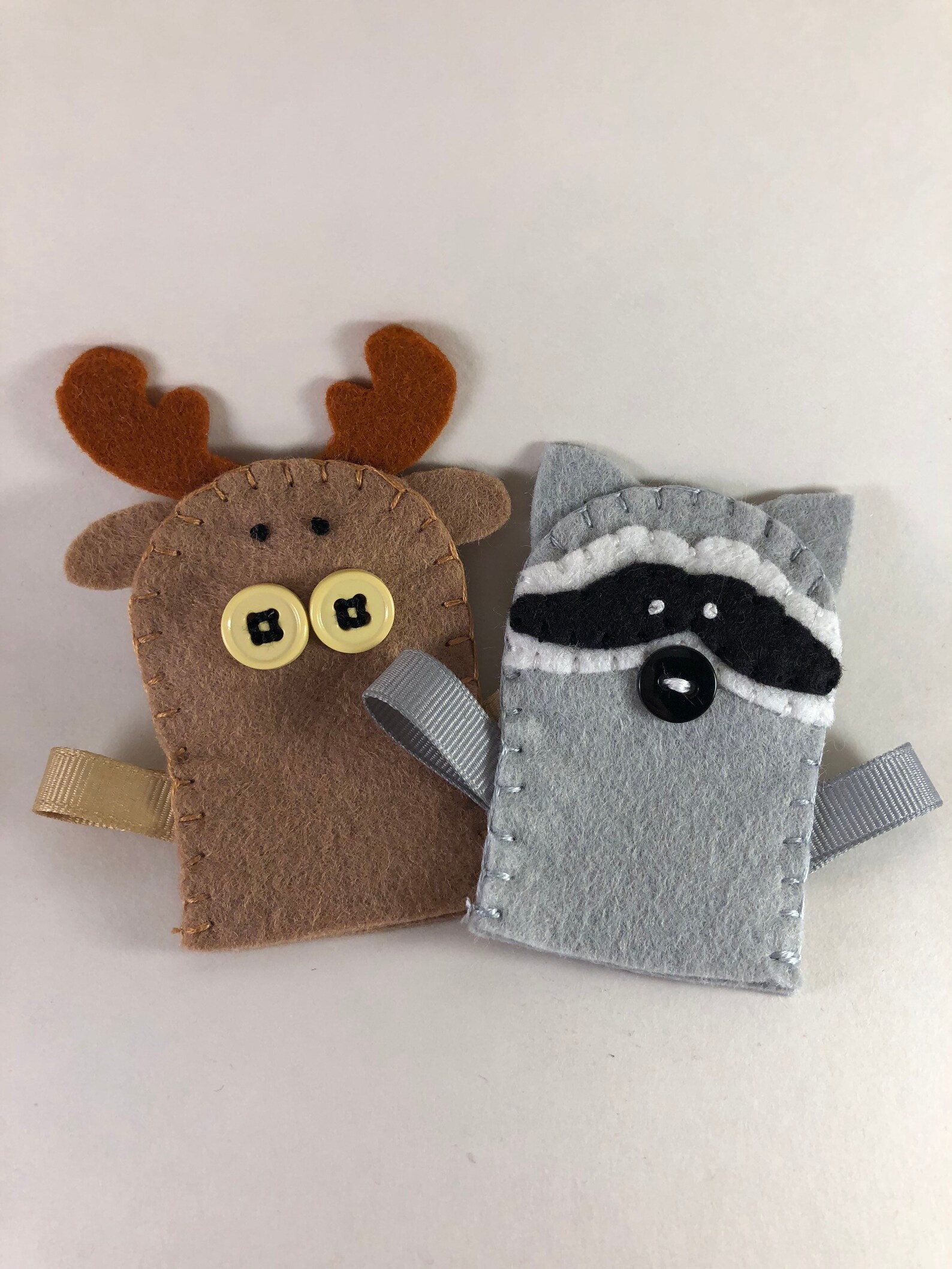 Forest Animal Finger Puppets Felt Finger Puppets Finger - Etsy