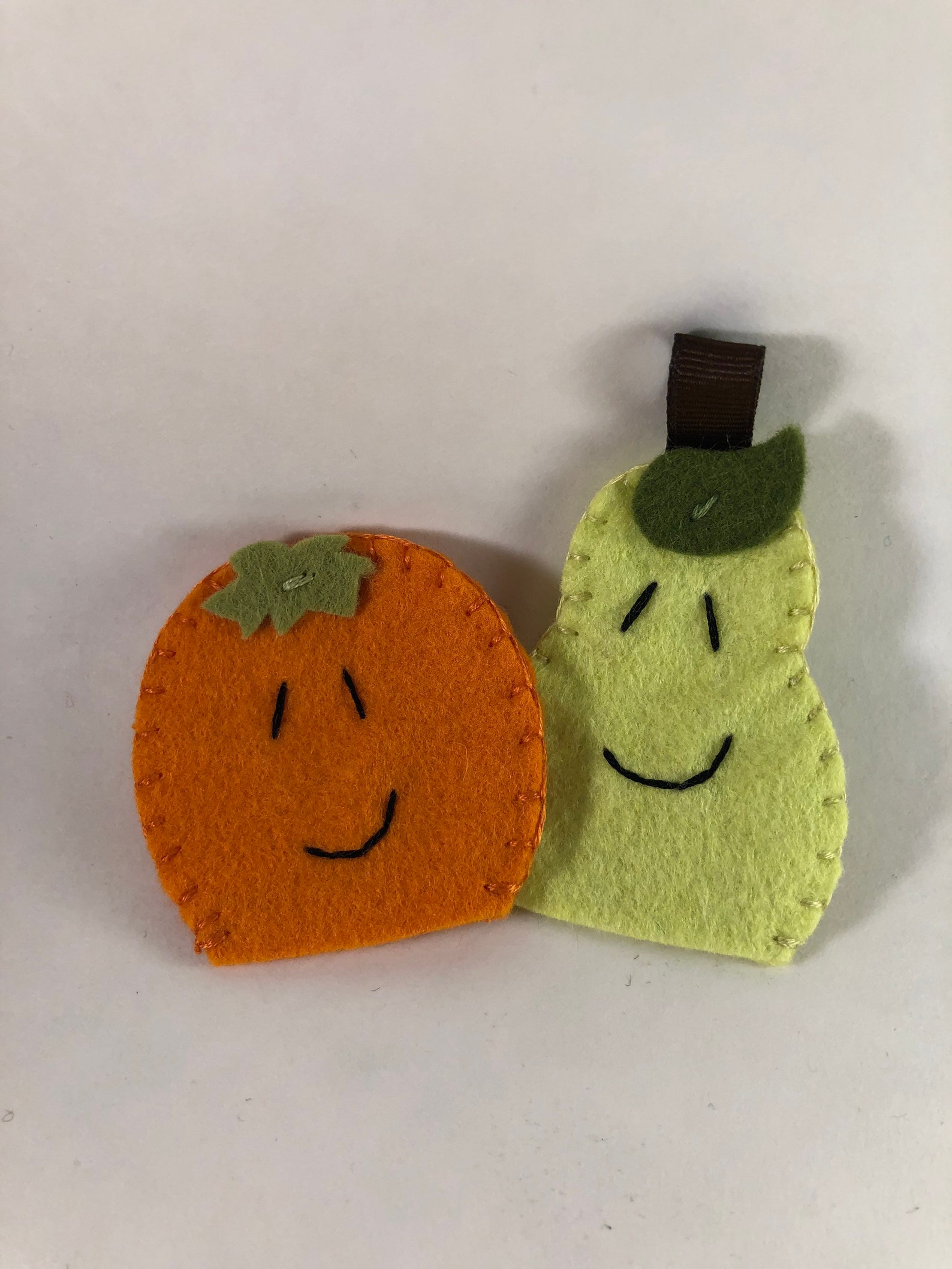 Fruit Finger Puppets, Felt Finger Puppets, Finger Puppets, Food Finger ...