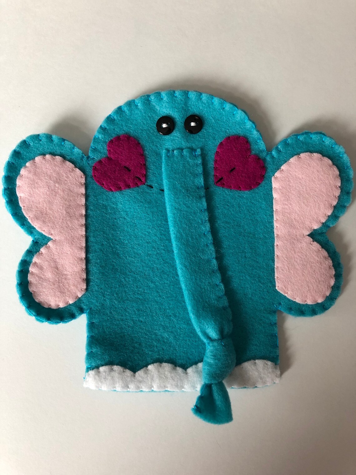 Elephant Bumblebee & Butterfly Felt Hand Puppets Hand - Etsy