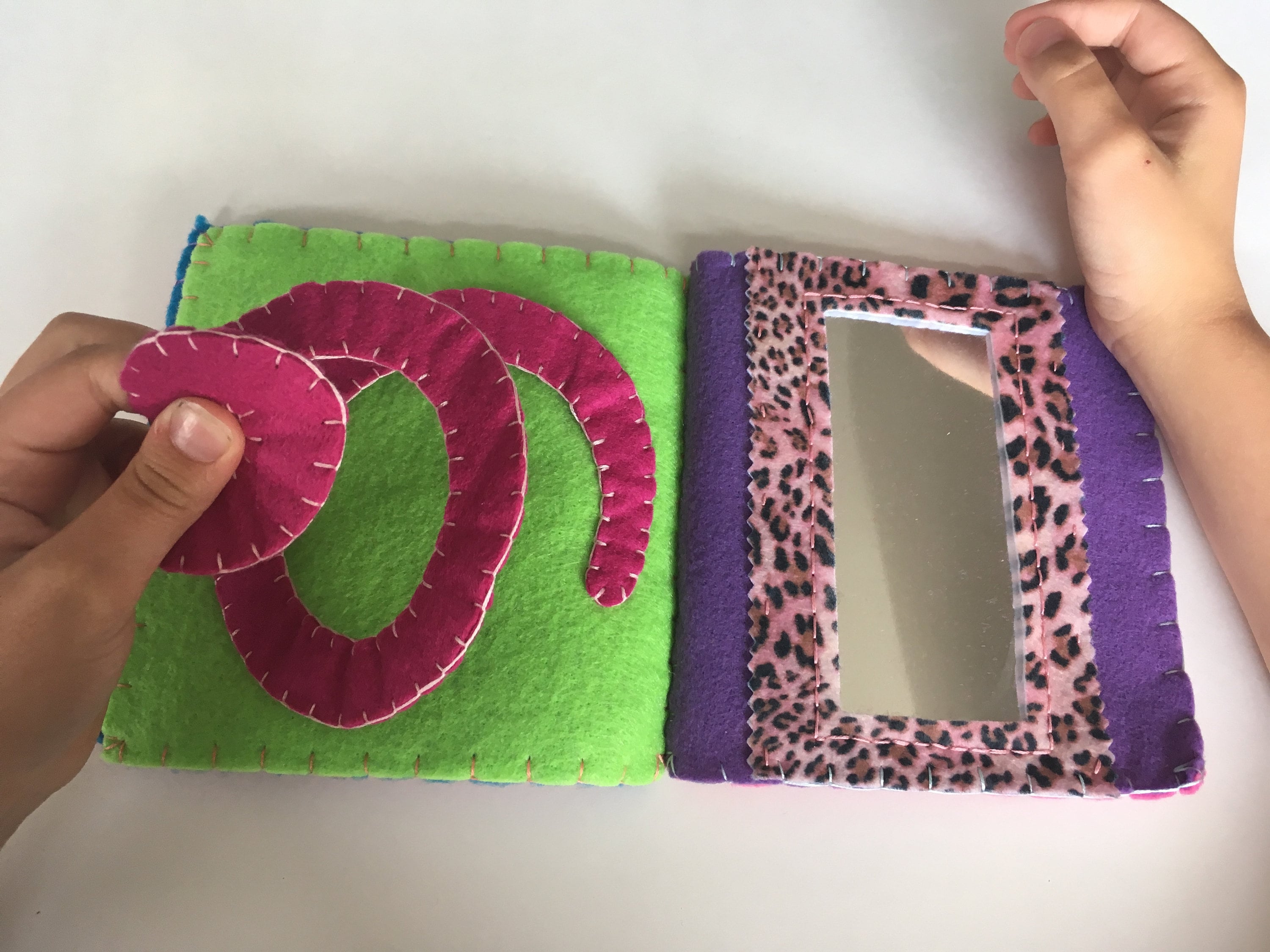 Baby Mini Felt Activity Book Busy Book Quiet Book Activity - Etsy