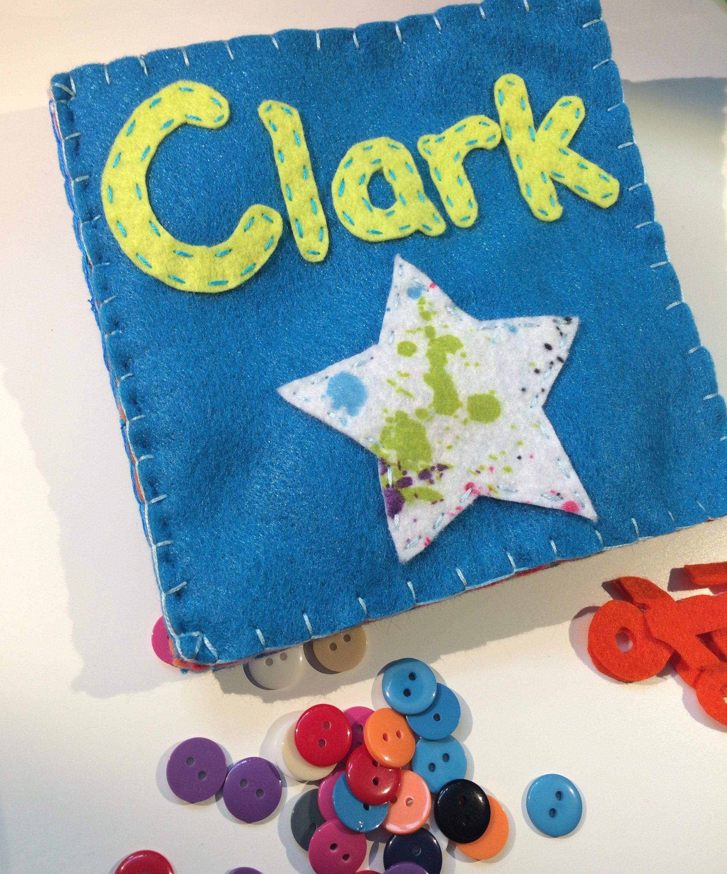 Toddler Mini Felt Activity Book, Quiet Book, Busy Book, Quiet Book Page ...
