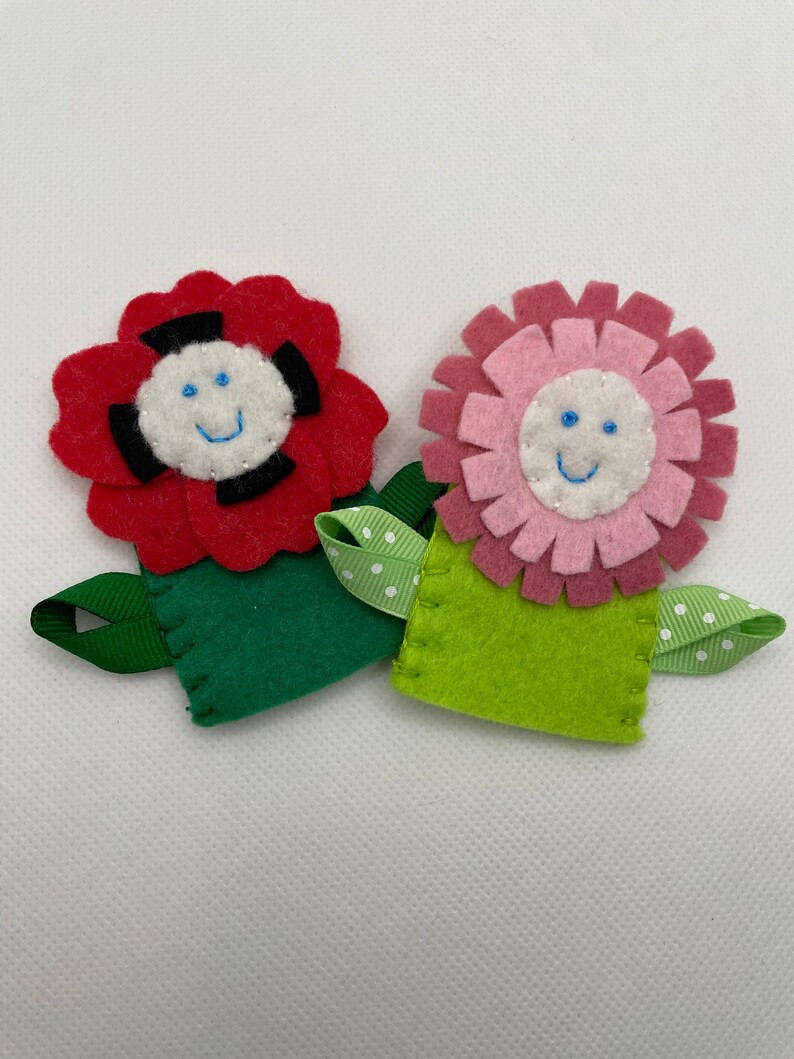 Flower Finger Puppets, Garden Puppets - Etsy