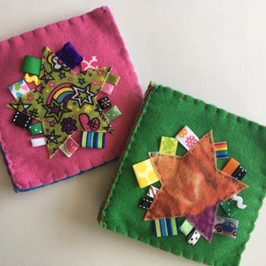 Baby Mini Felt Activity Book, Busy Book, Quiet Book, Activity Toy Baby ...