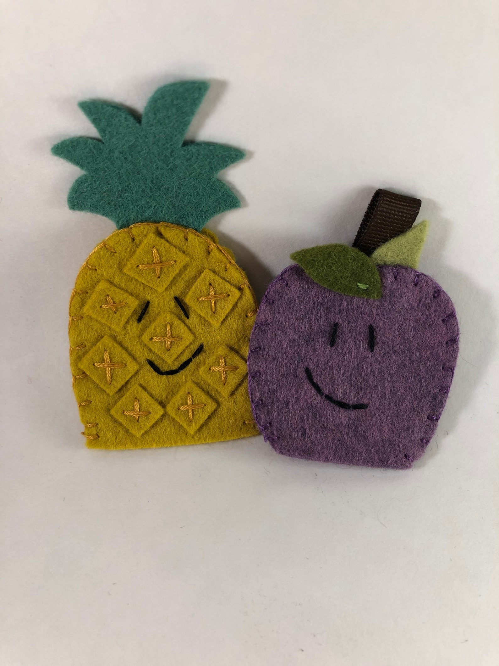 Fruit Finger Puppets, Felt Finger Puppets, Finger Puppets, Food Finger ...