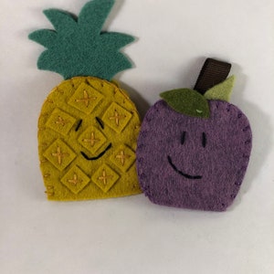 Fruit Finger Puppets, Felt Finger Puppets, Finger Puppets, Food Finger ...