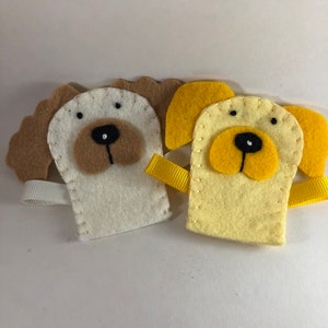 Dog Finger Puppets, Puppy Finger Puppets, Yorkie - Etsy