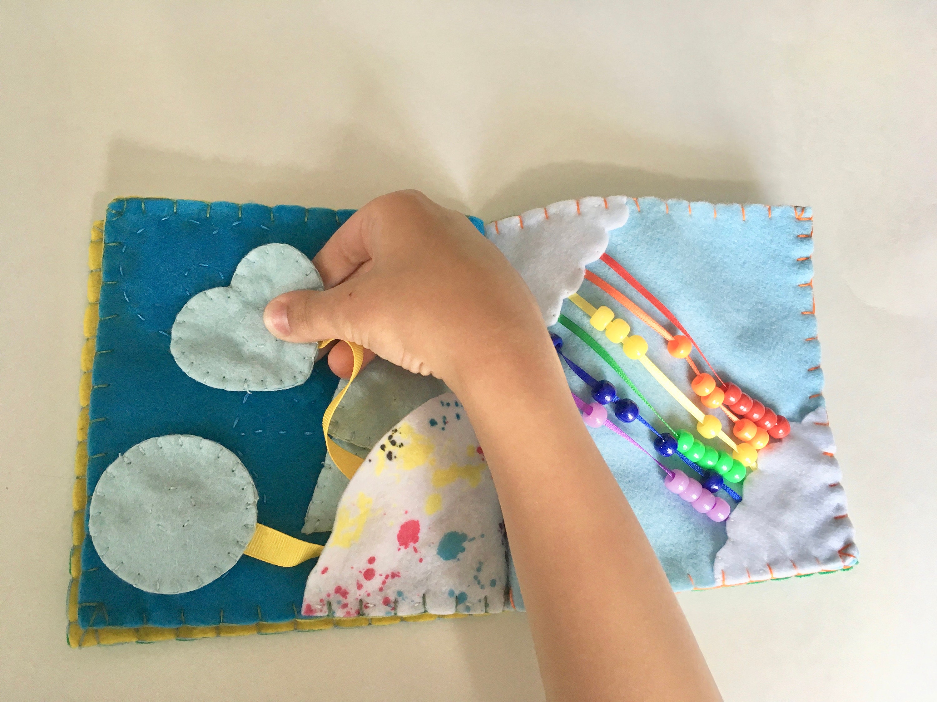 Toddler Mini Felt Activity Book, Quiet Book, Busy Book, Quiet Book Page ...