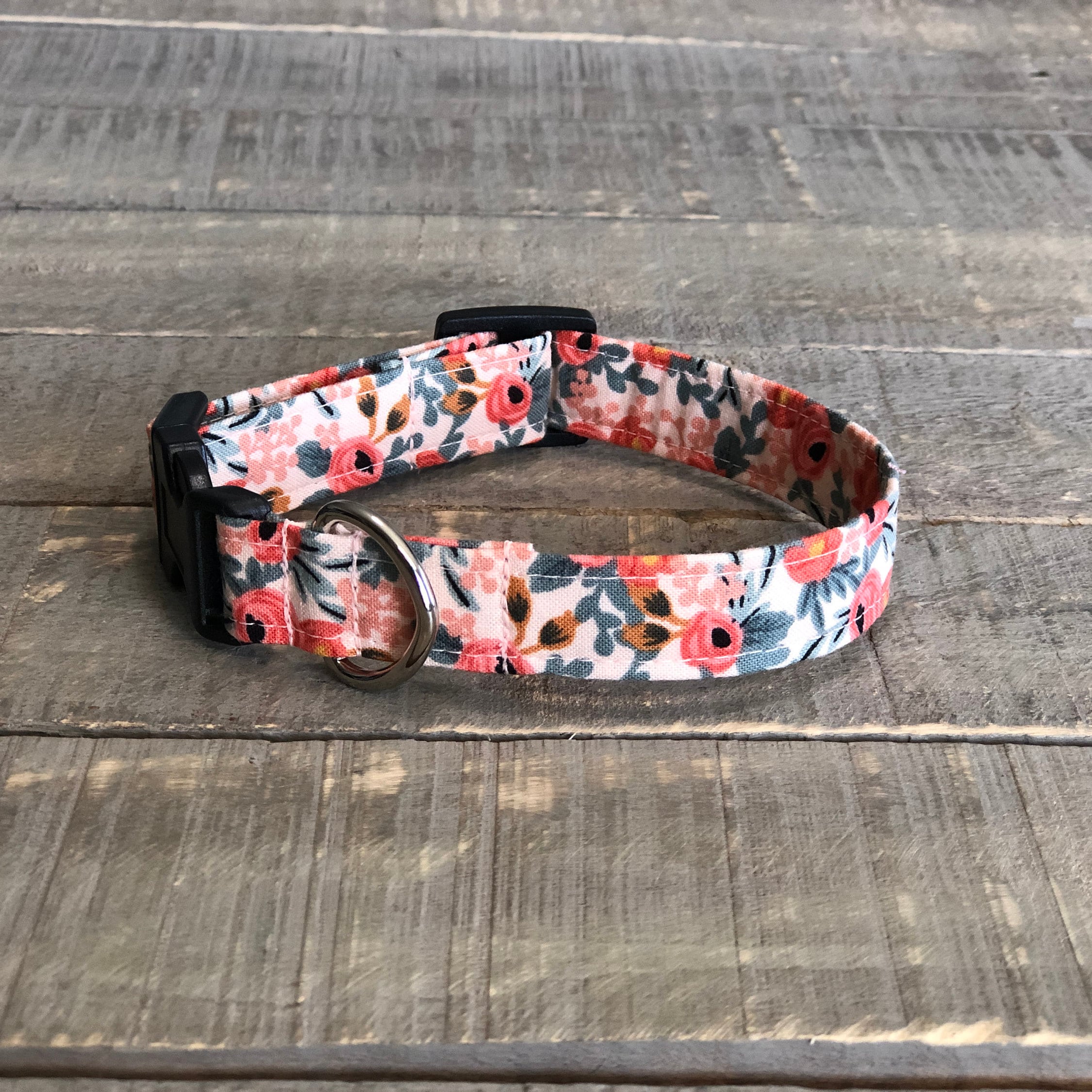 Floral Dog Collar Spring Dog Collar Peach Dog Collar Girl | Etsy