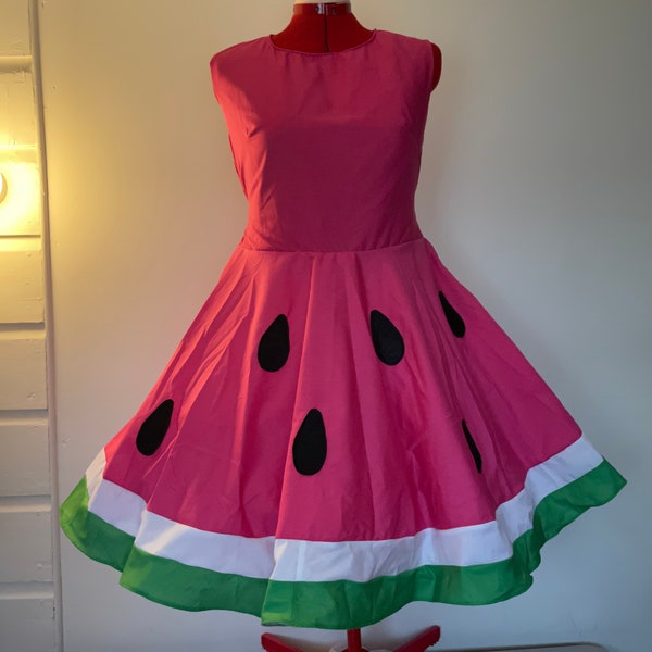Watermelon Dress - Etsy