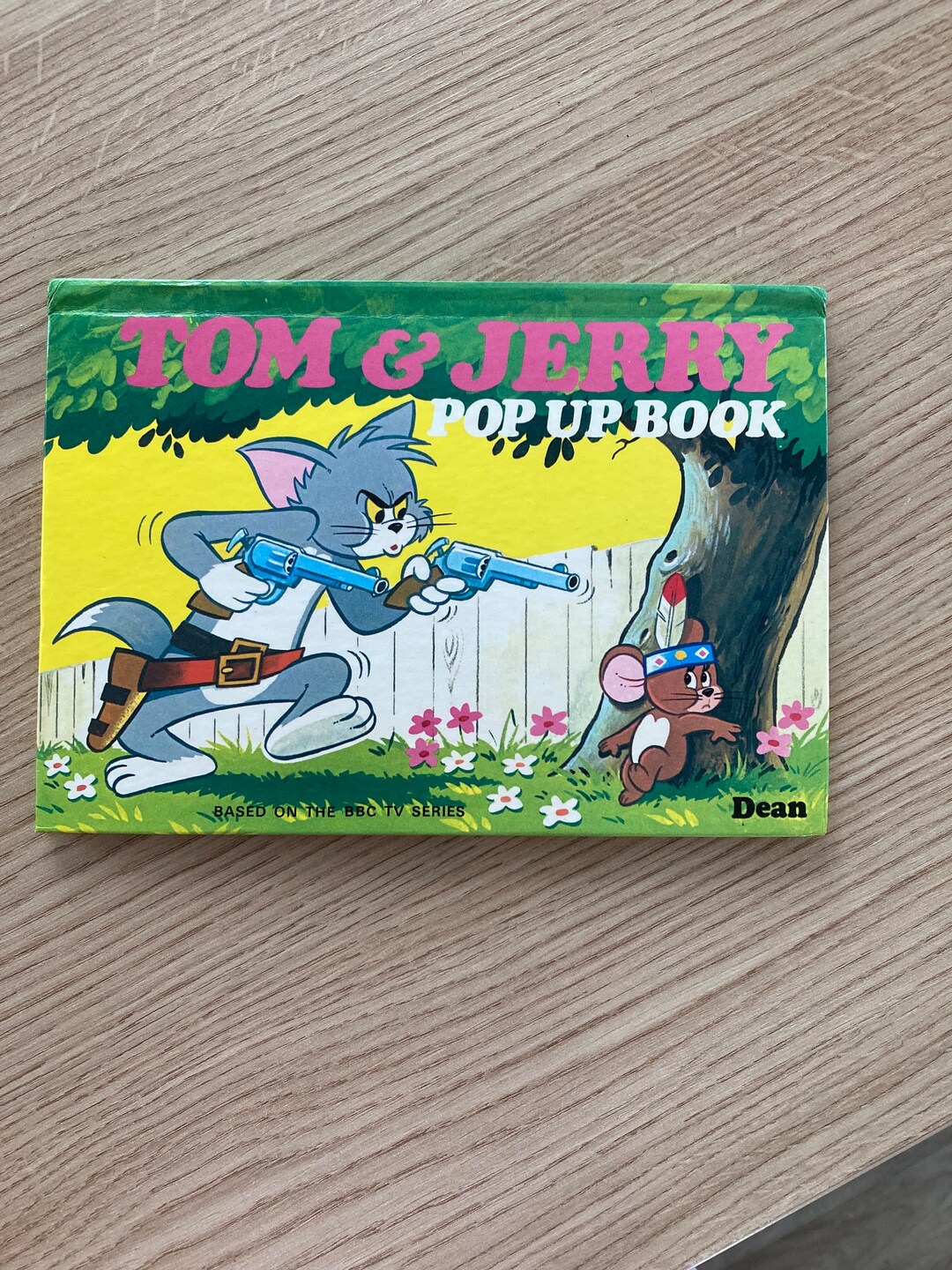 Vintage Tom and Jerry Pop up Book. 1977 Hardback Children's Book. BBC ...