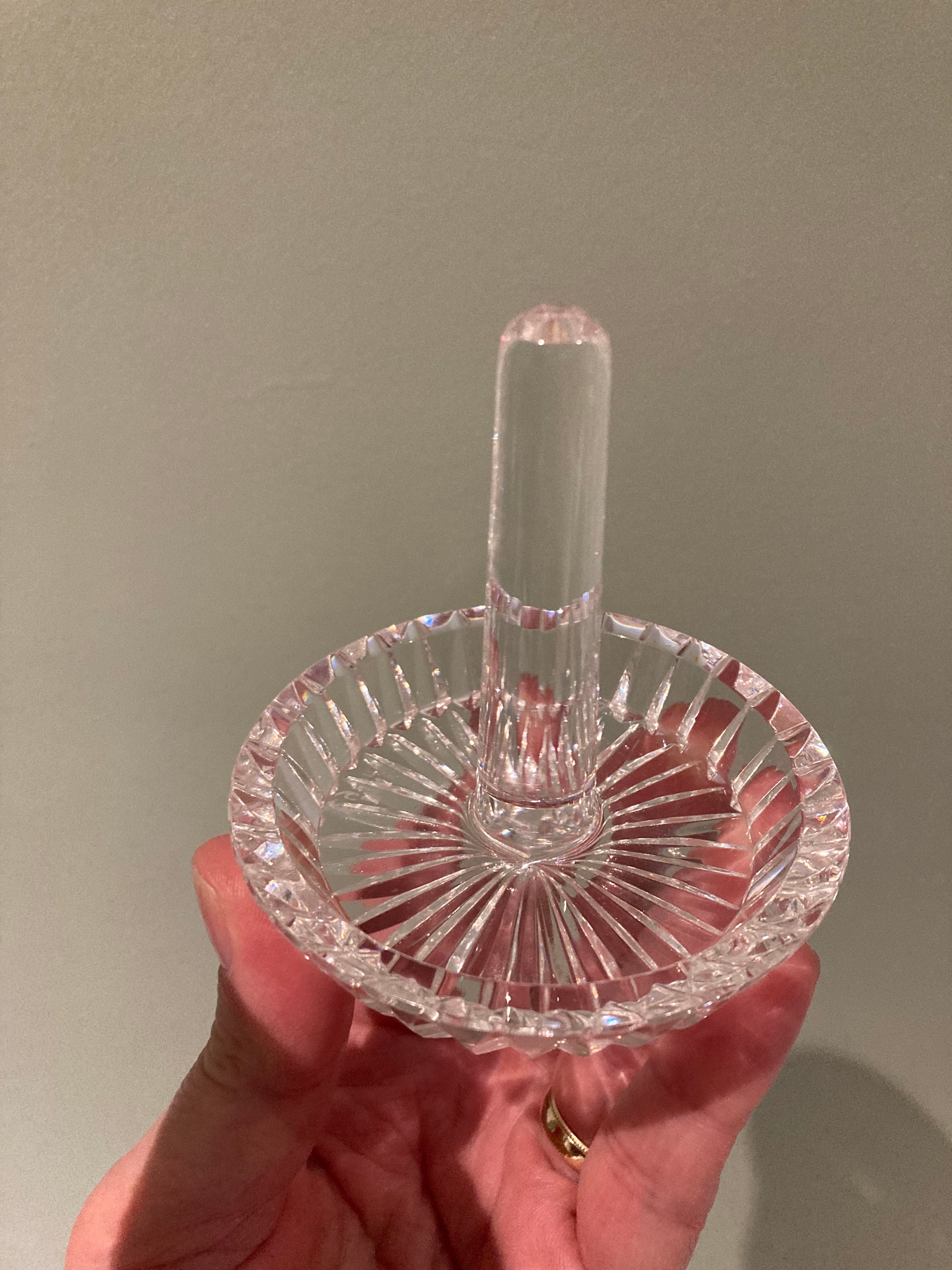 Galway crystal ring holder store