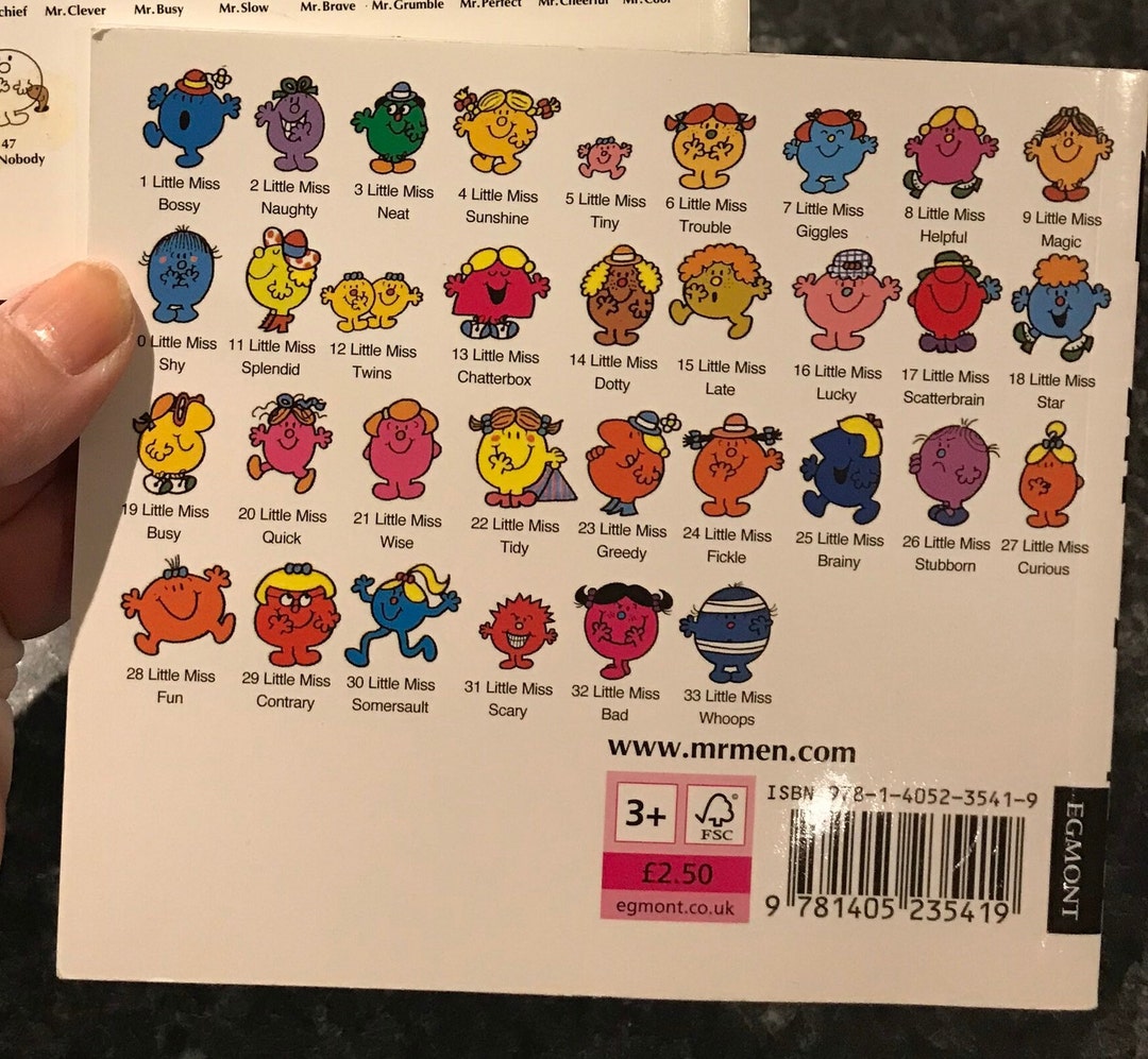 Little Miss Children's Paperback Books by Roger Hargreaves, Egmont ...