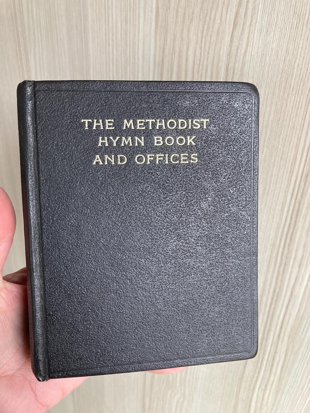 Vintage Hymn Book. Small Black Hymn Book. the Methodist Hymn Book and ...