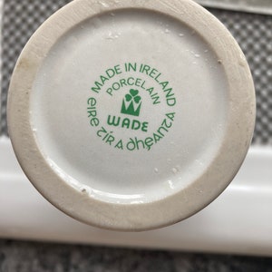 Wade Irish Coffee Mug. Pedestal Mugs. Wade Ireland. Wade Pottery Irish ...