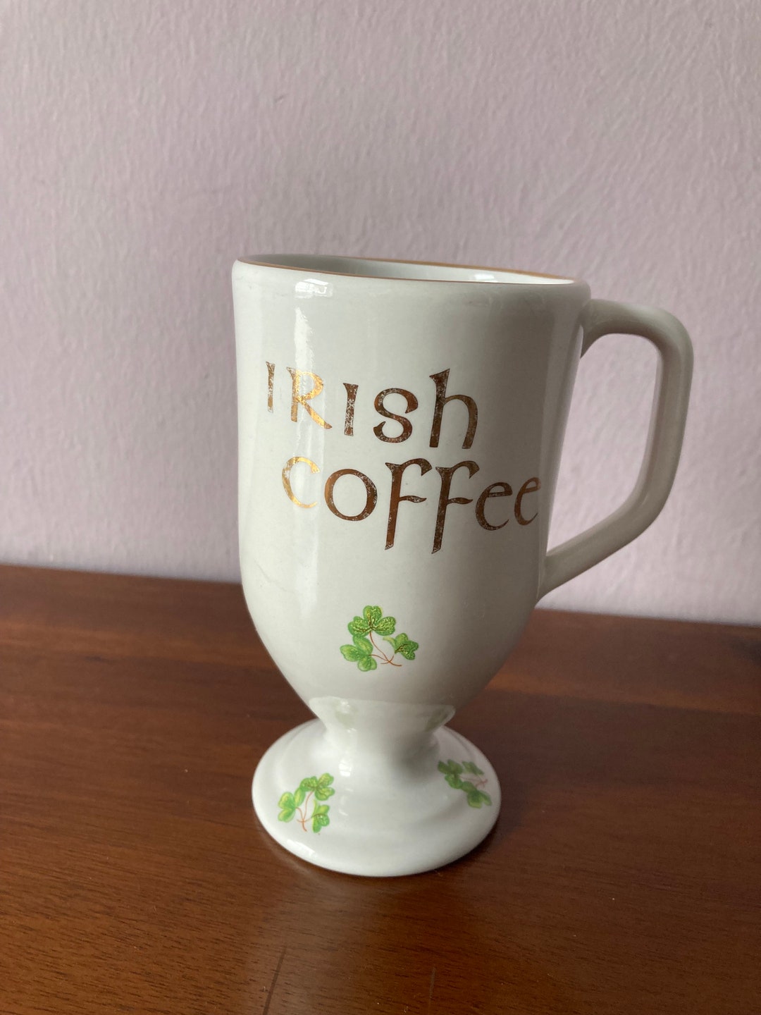 Wade Irish Coffee Mug. Pedestal Mugs. Wade Ireland. Wade Pottery Irish ...