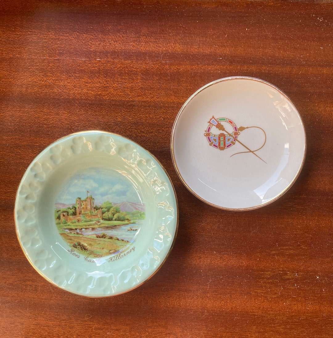 Arklow Pin Dish Selection. Tara Brooch. Horse and Hound Hunting Scene ...