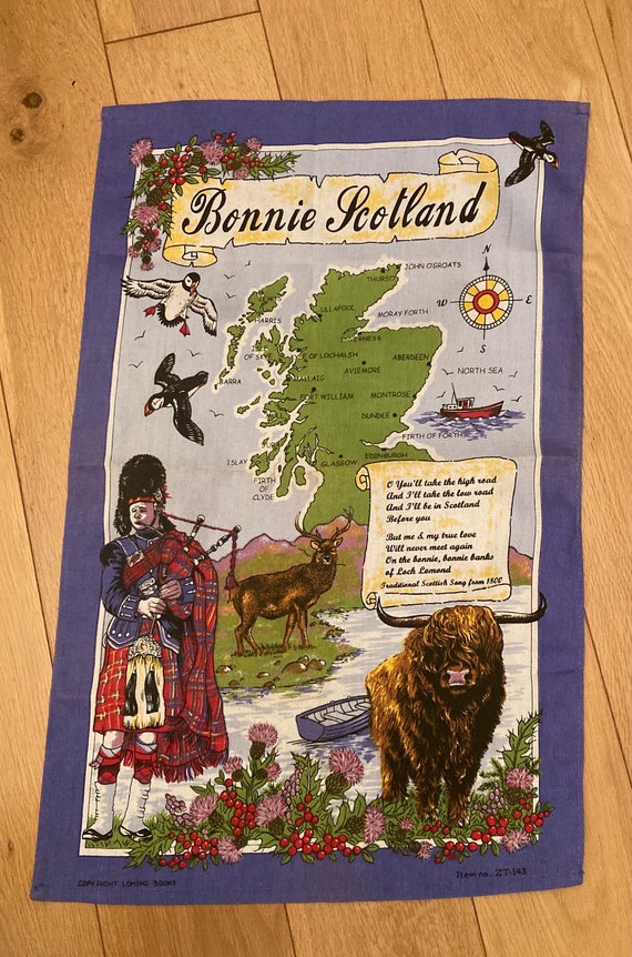 Bonnie Scotland Map