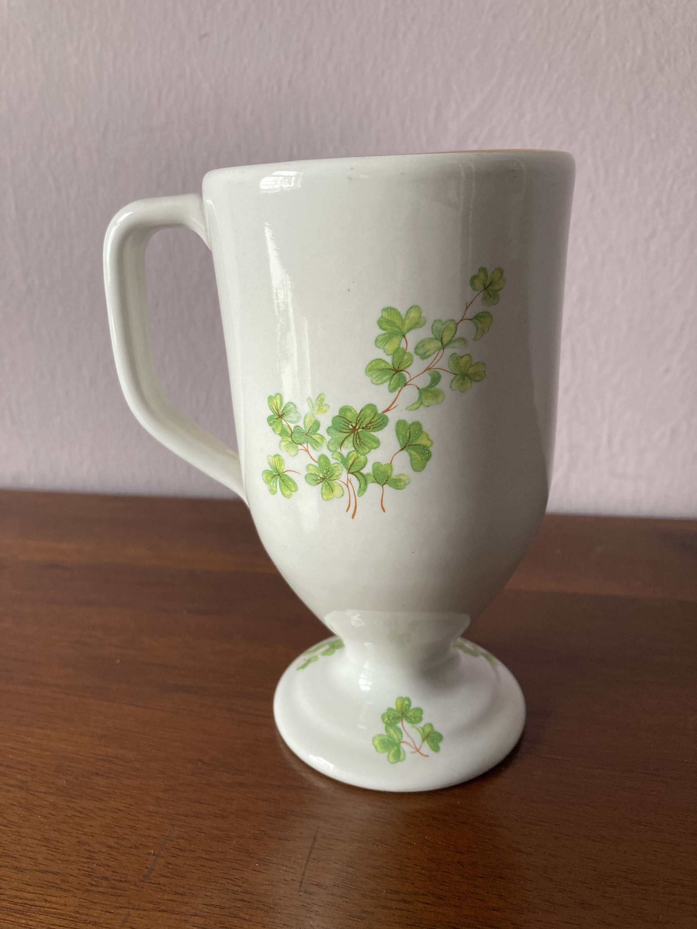 Wade Irish Coffee Mug. Pedestal Mugs. Wade Ireland. Wade Pottery Irish ...