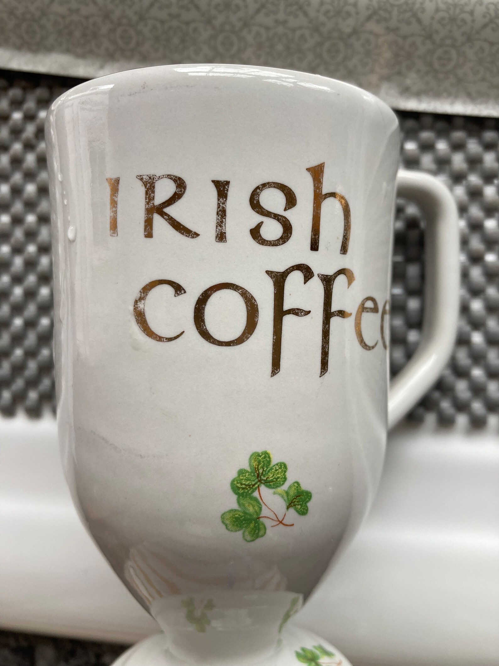 Wade Irish Coffee Mug. Pedestal Mugs. Wade Ireland. Wade Pottery Irish ...