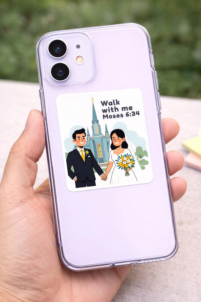 Walk With Me Stickers, 2026 LDS Youth Theme, Christian Vinyl Stickers ...