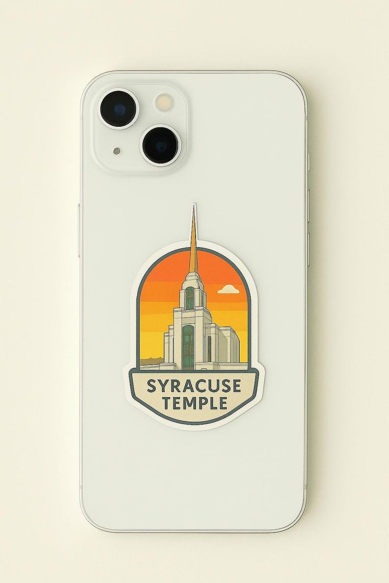 29 Utah Temples Sticker Pack – Blue Sky Edition | LDS Temple Stickers ...