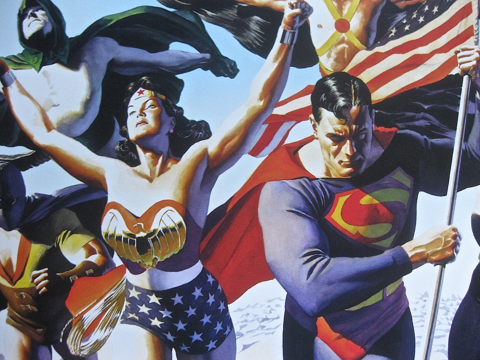 Limited Edition Alex Ross Signed Art and Numbered Lithograph | Etsy