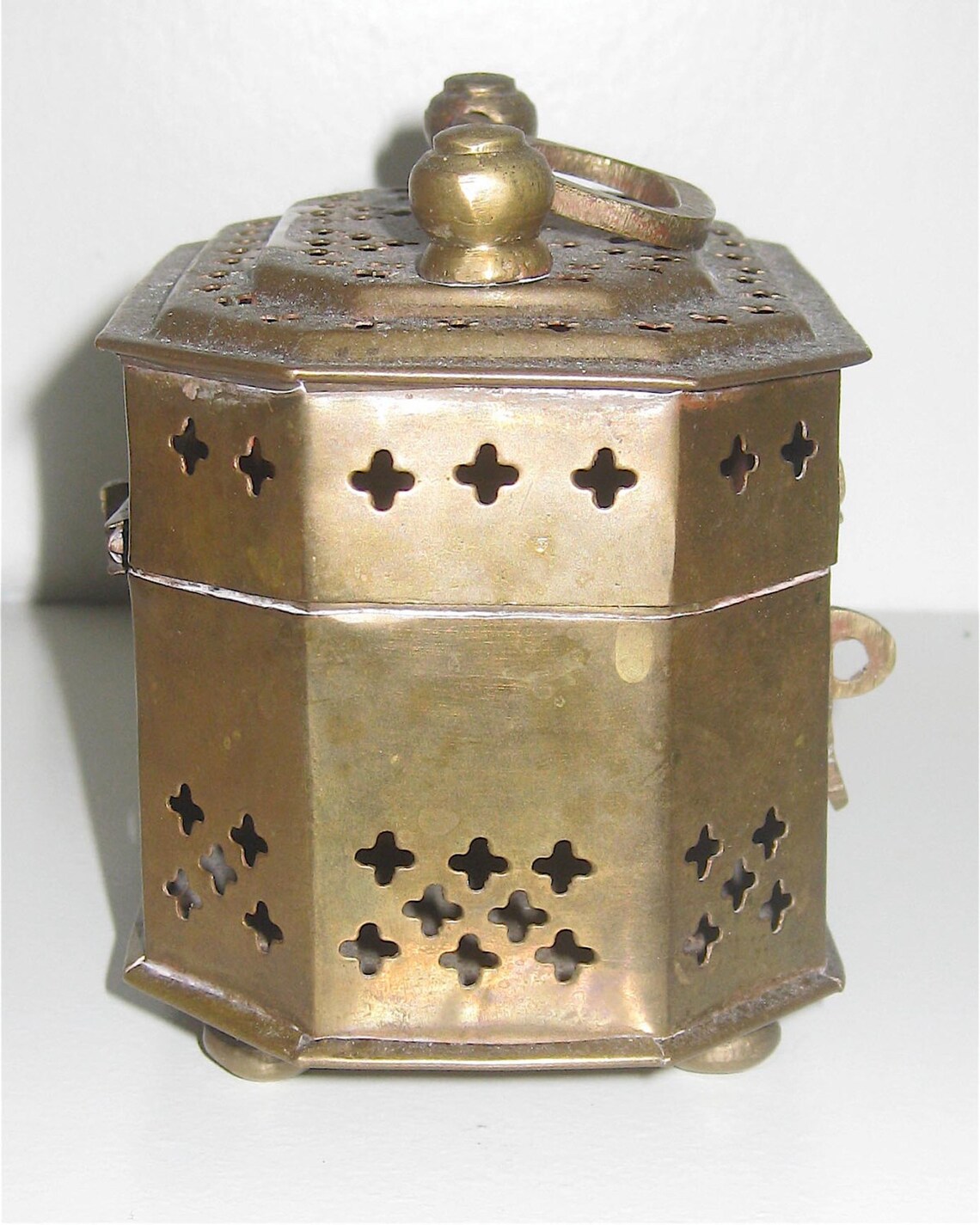 Brass Cricket Box/india/ Mid Century/ Hand Made - Etsy