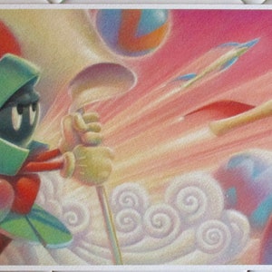 Color Proof of Marvin the Martin and K9 Signed by Scott Seeto - Etsy