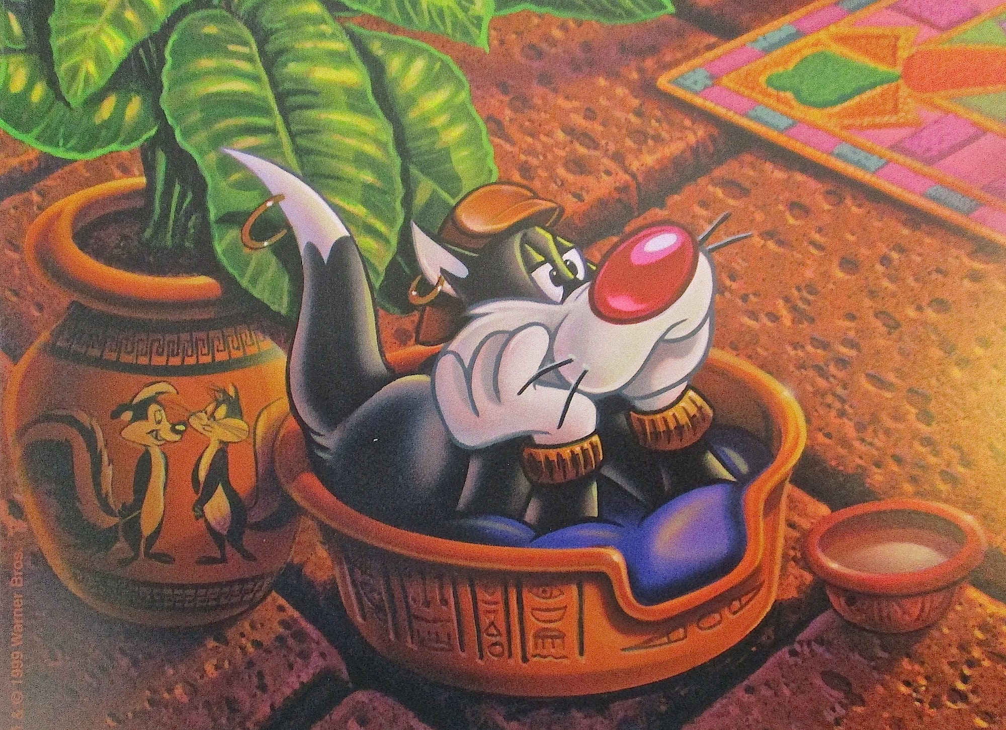 Looney Tunes Pyramid Scheme Unframed Wall Art - Etsy