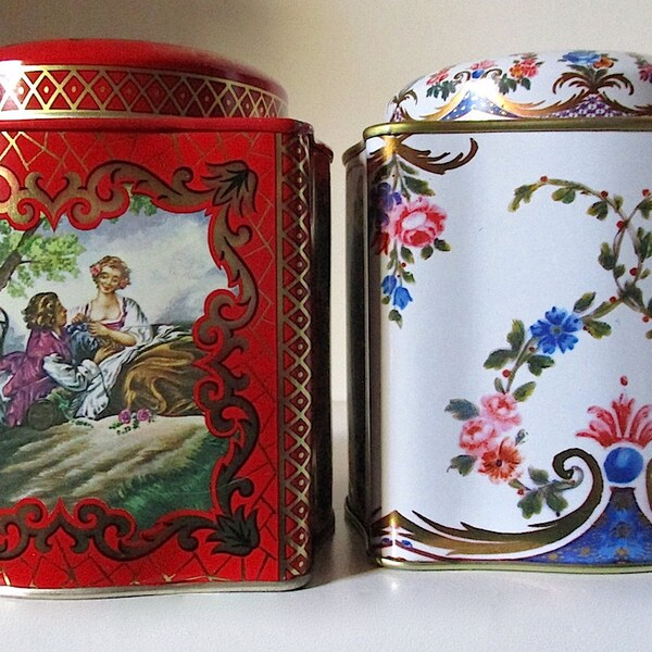 Tea Tins - Etsy