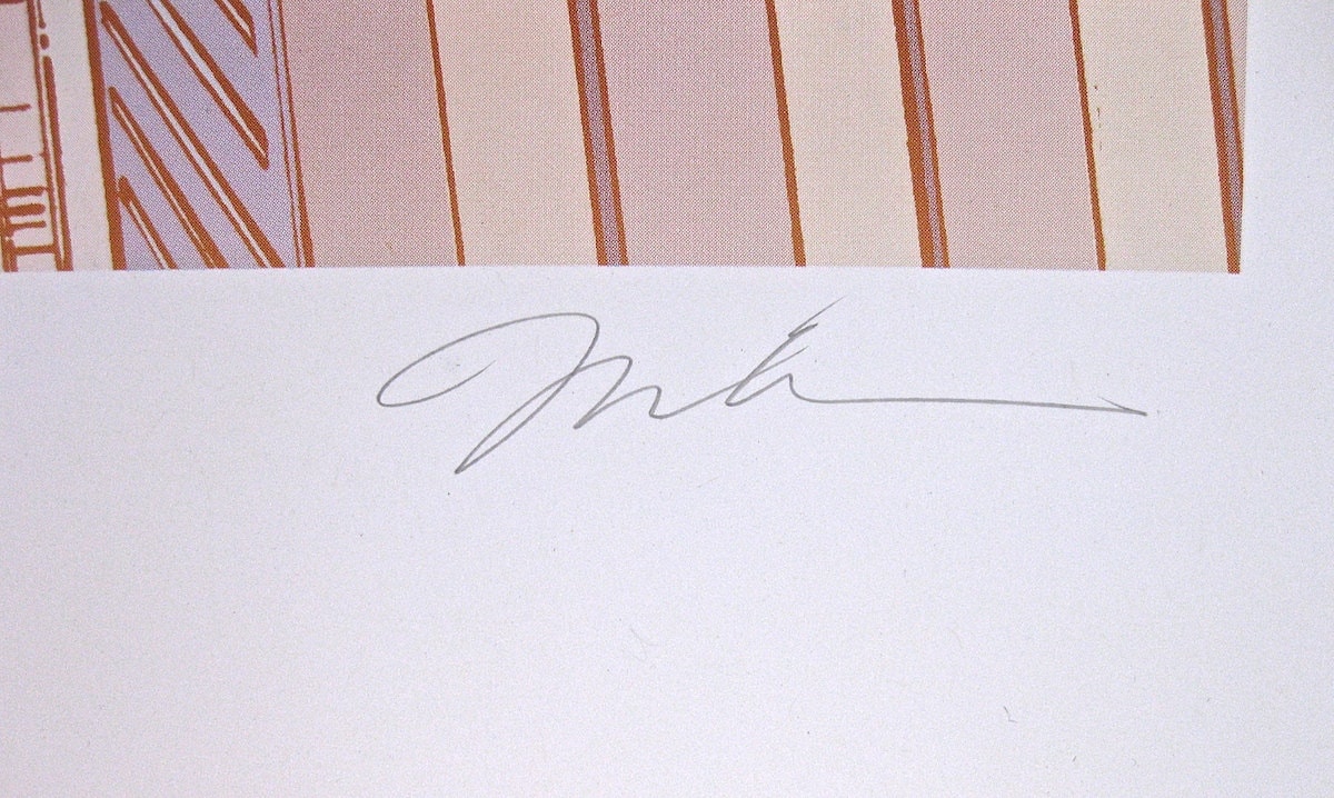 Limited Edition Jim Lee Signed Art and Numbered Lithograph Superman ...