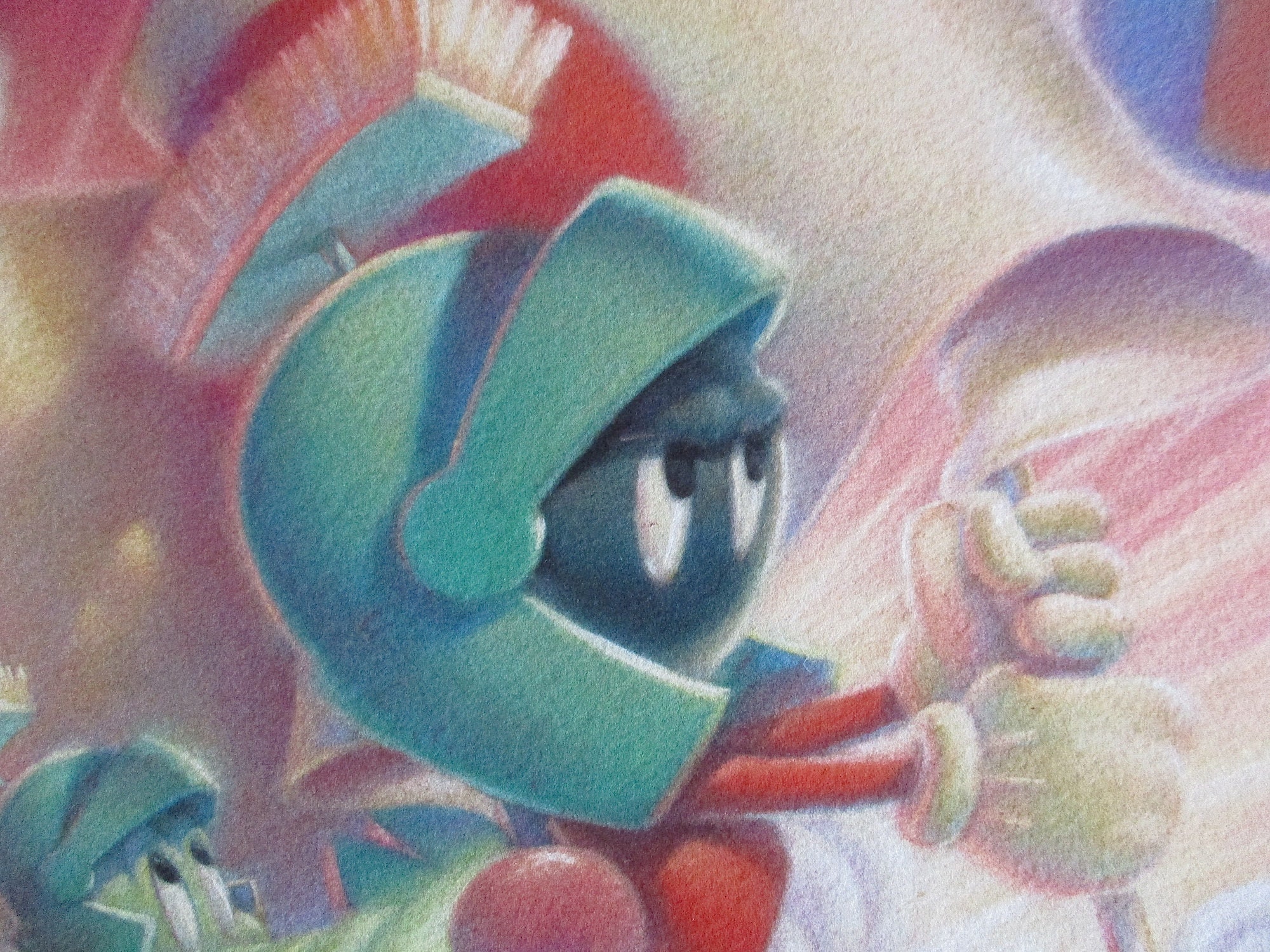 Color Proof of Marvin the Martin and K9 Signed by Scott Seeto - Etsy