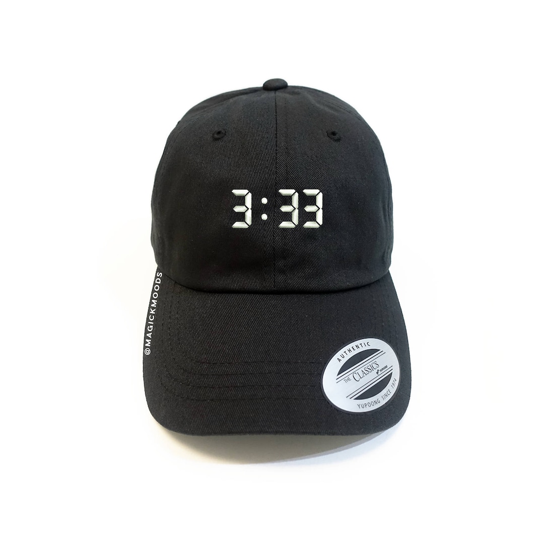 3:33 Dad Hat - Angel Numbers 3 | 33 | 333 | 3333, 333 Baseball Cap ...
