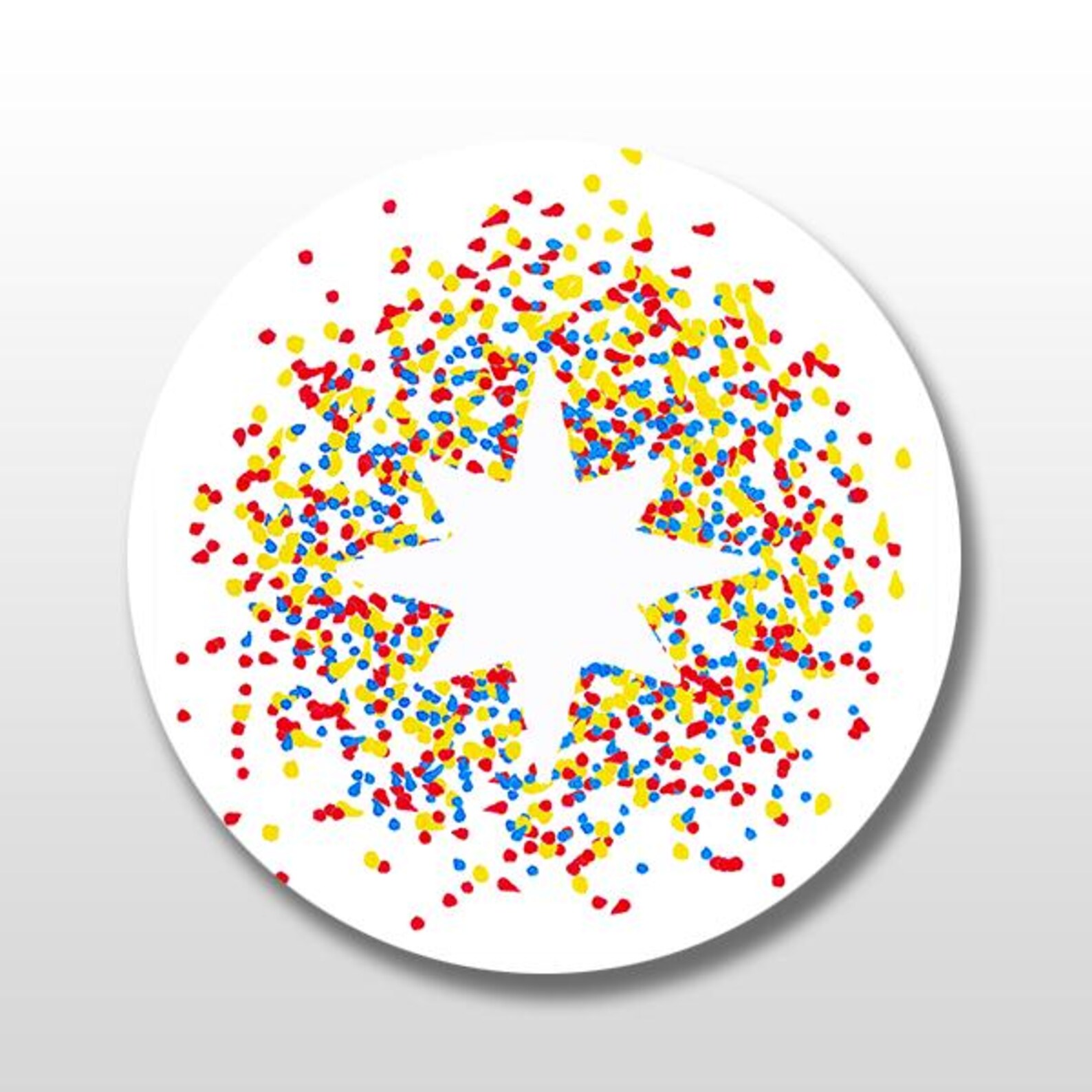 Marvel-ous Dots – Abstract Superhero Vinyl Sticker – Colorful Graphic ...
