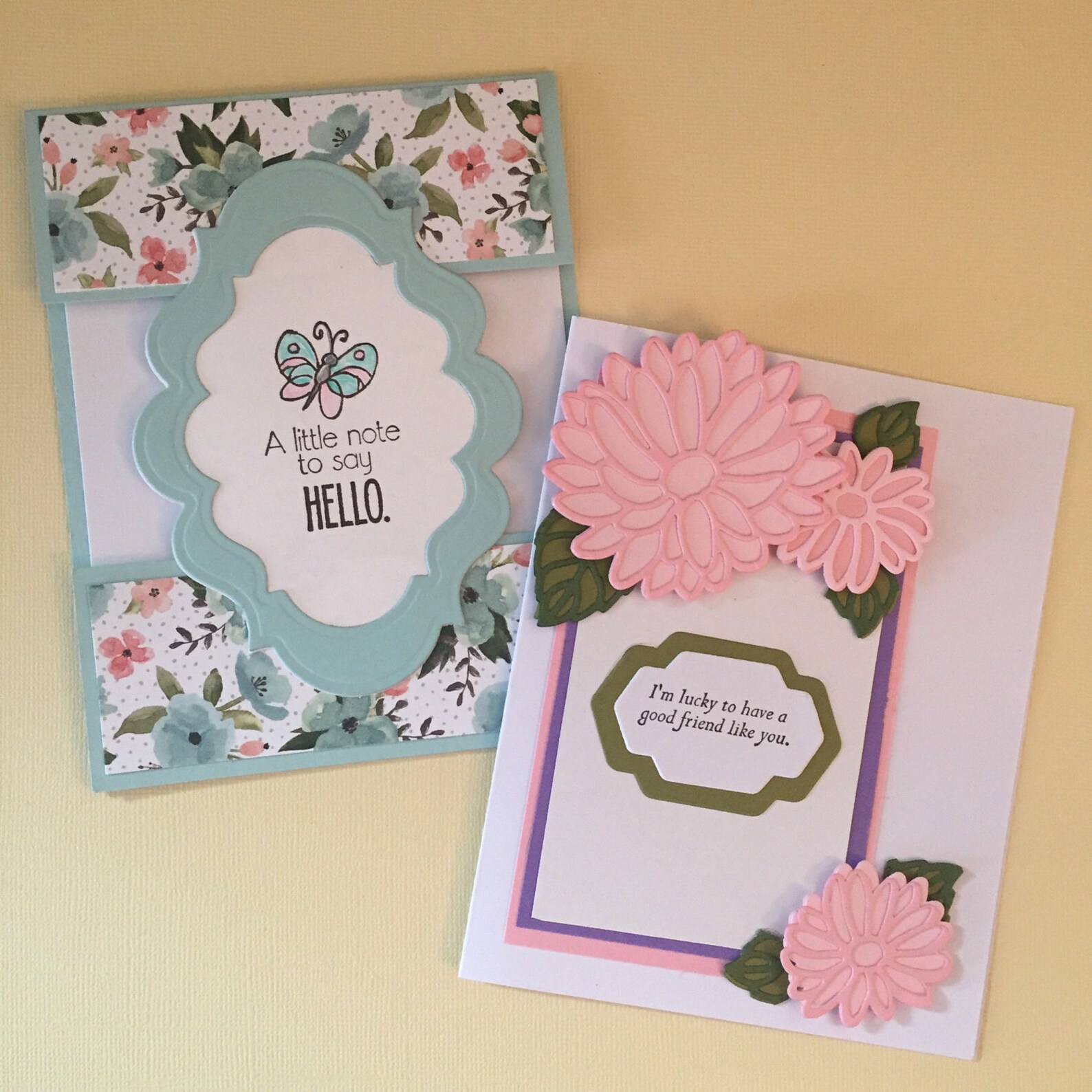 Set of 8 Custom Friendship Cards Free Shipping - Etsy