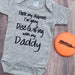 Disc Golf Baby Bodysuit born to Disc Golf With My Daddyone-piece ...