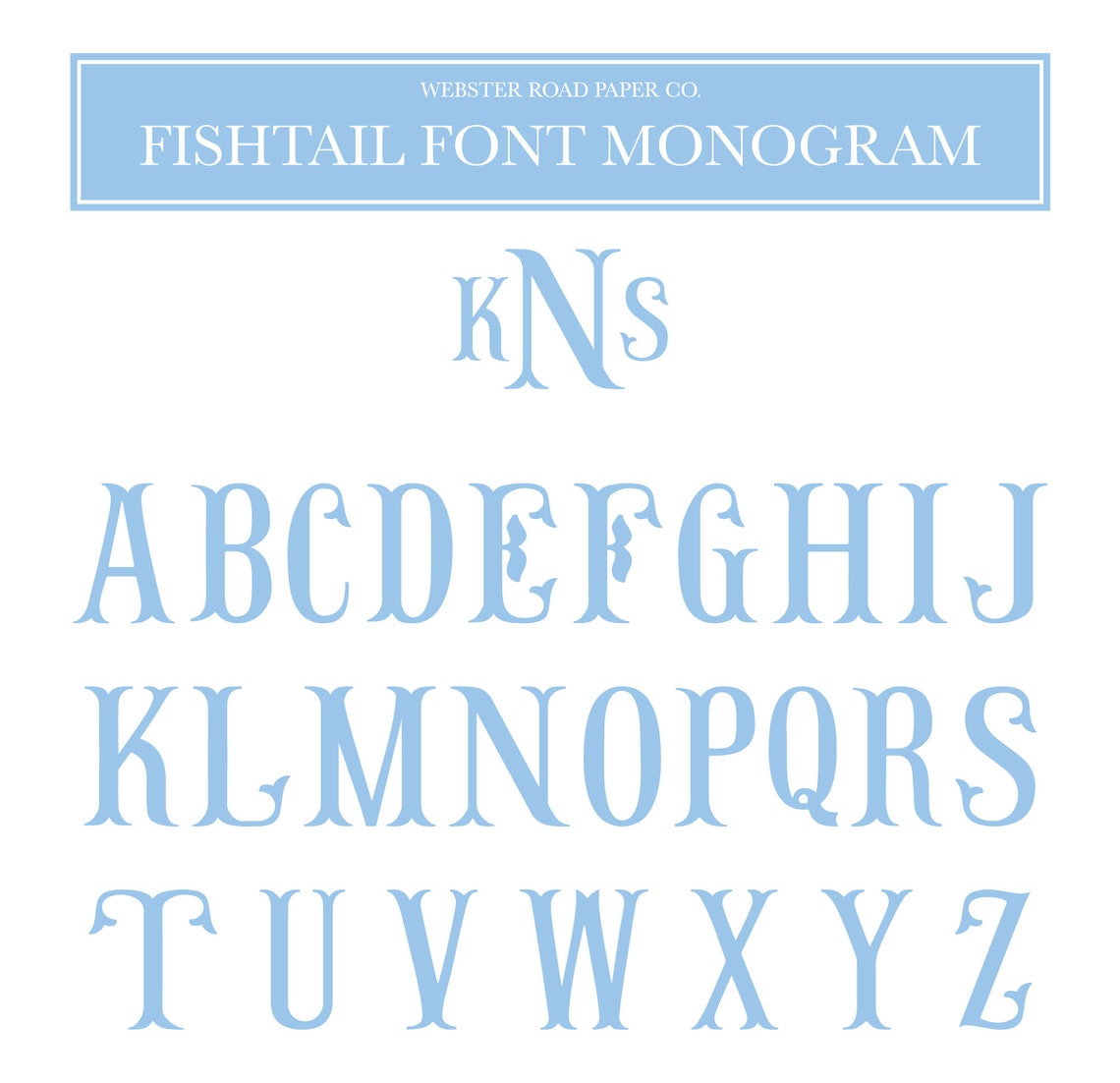 Wavy Border Flat Notes Floral Stationery Thank You Note Preppy ...