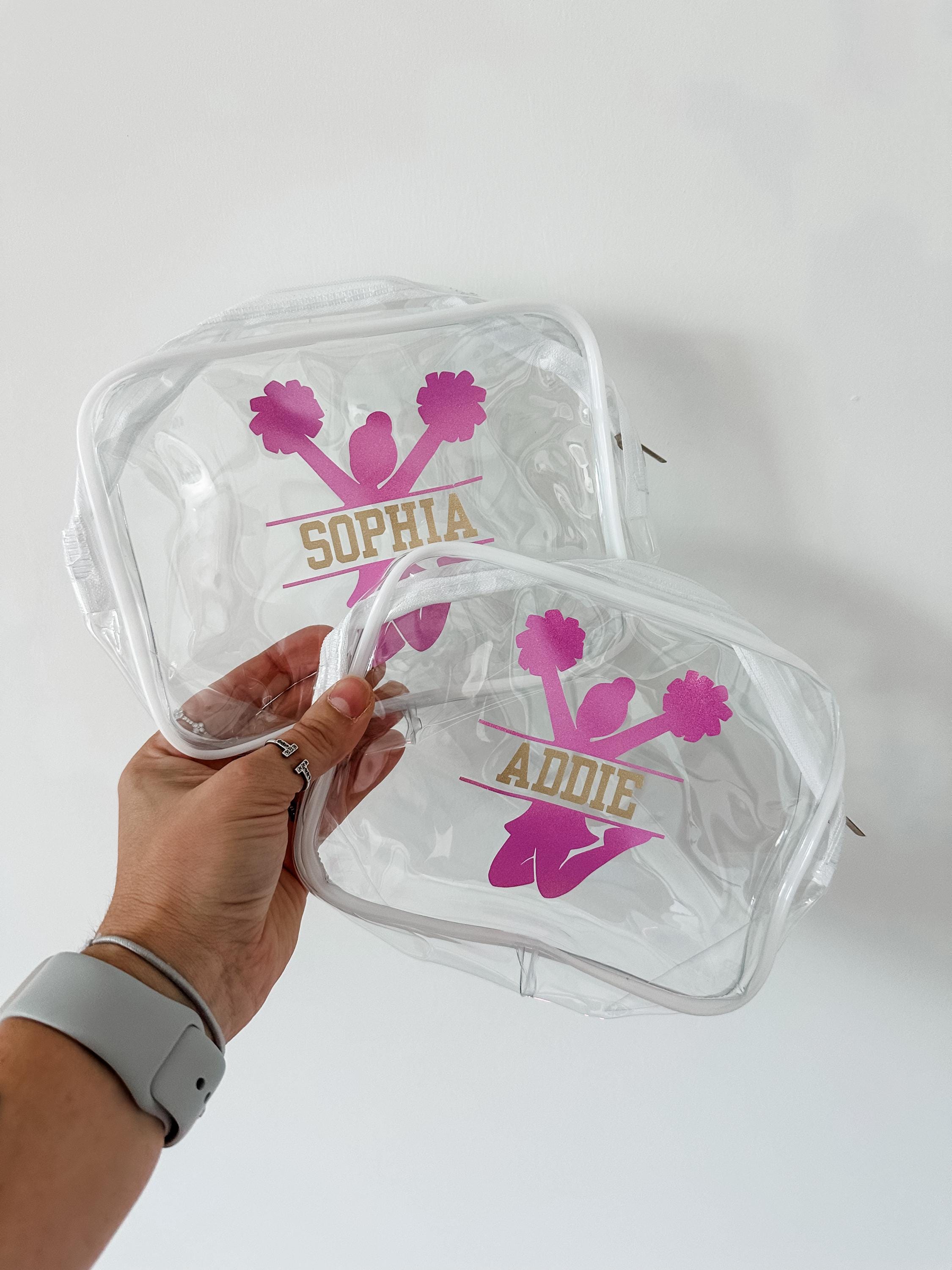 Personalized Cheer Snack Bags: Custom Team Travel Pouches - Etsy
