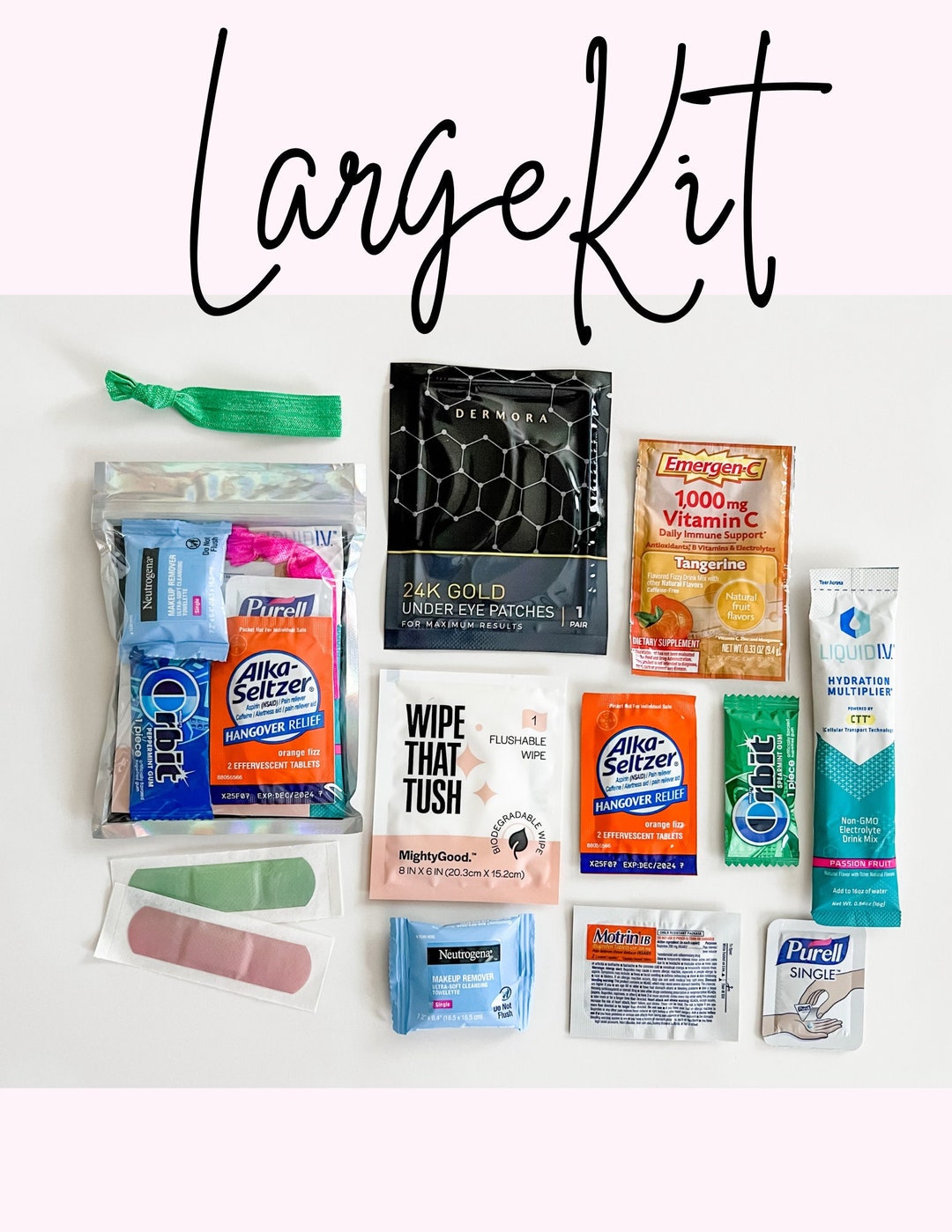 Hangover Kits Bachelorette Party And Favors Bachelorette Hangover Kits