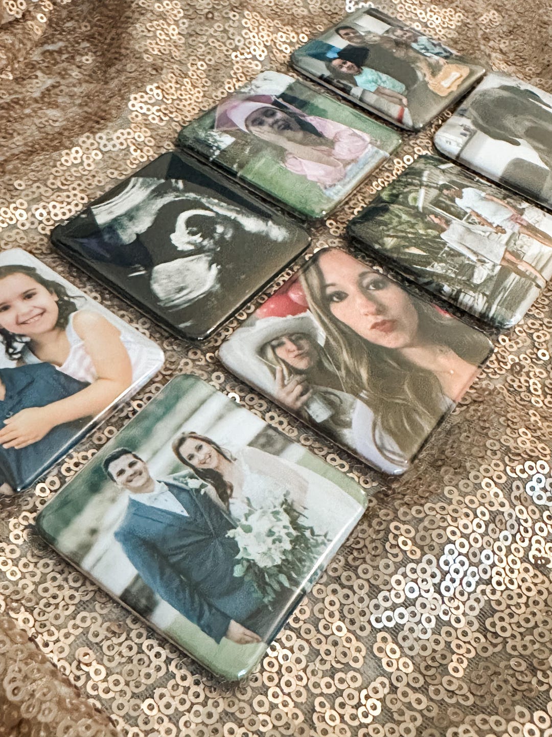 Custom 2x2 Photo Magnets, Personalized Fridge Magnets, Travel Keepsake ...