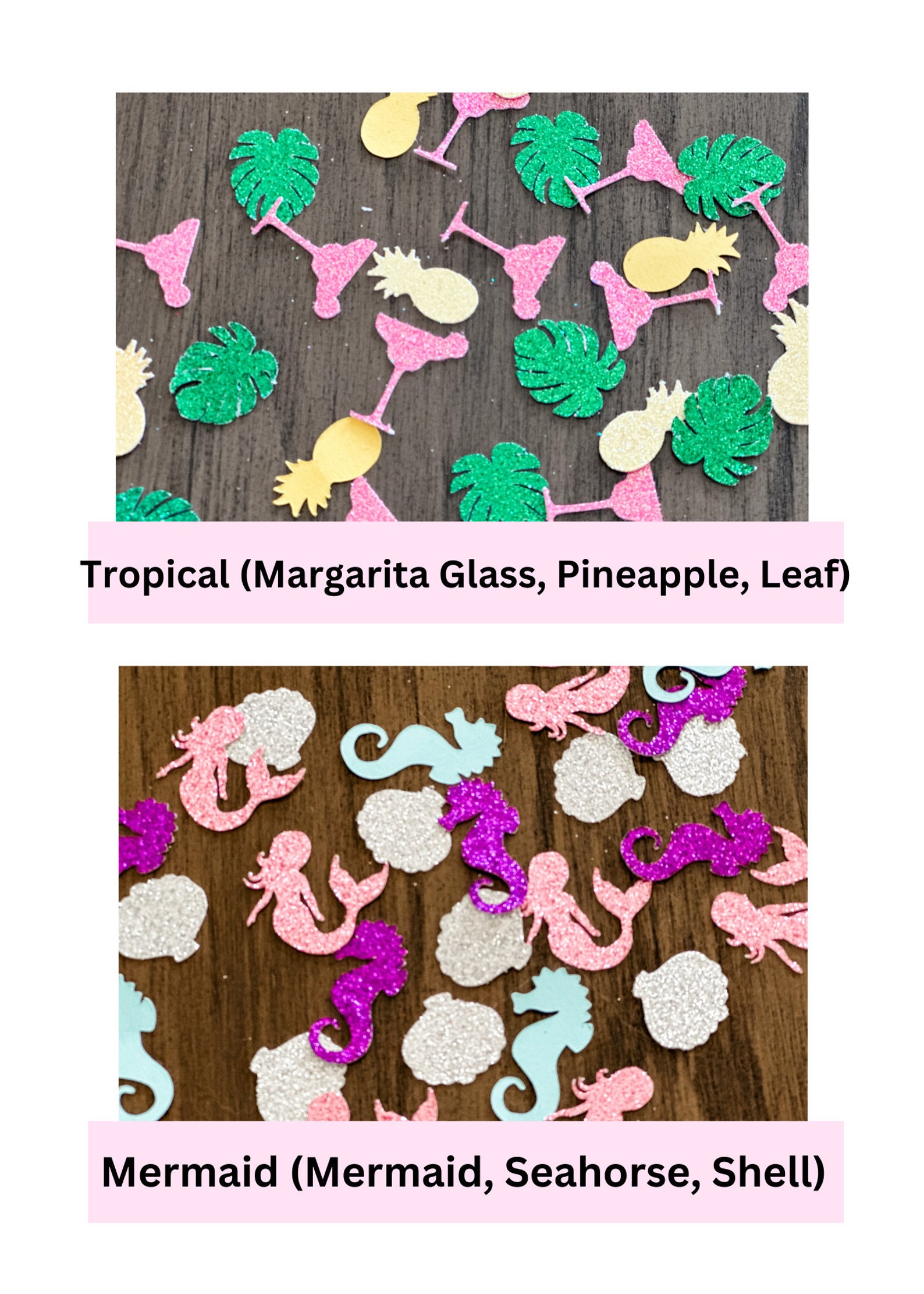 Mermaid Bachelorette Confetti: Seaside Party Decorations - Etsy