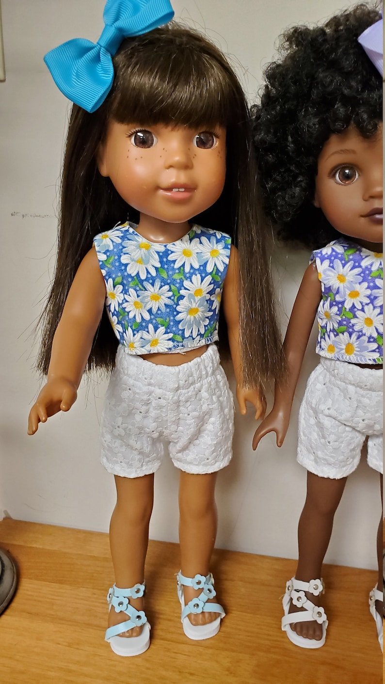 Wellie Wisher Summer Outfit 4 Pieces Etsy