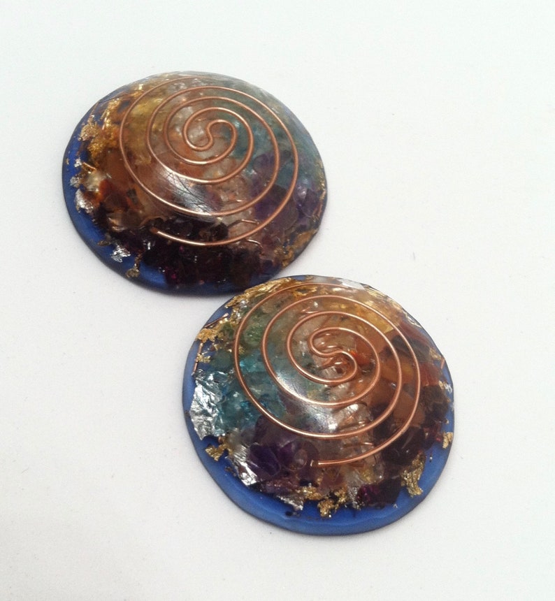 Chakra Stone Orgone Energy Device Reiki Infused EMF Protection | Etsy