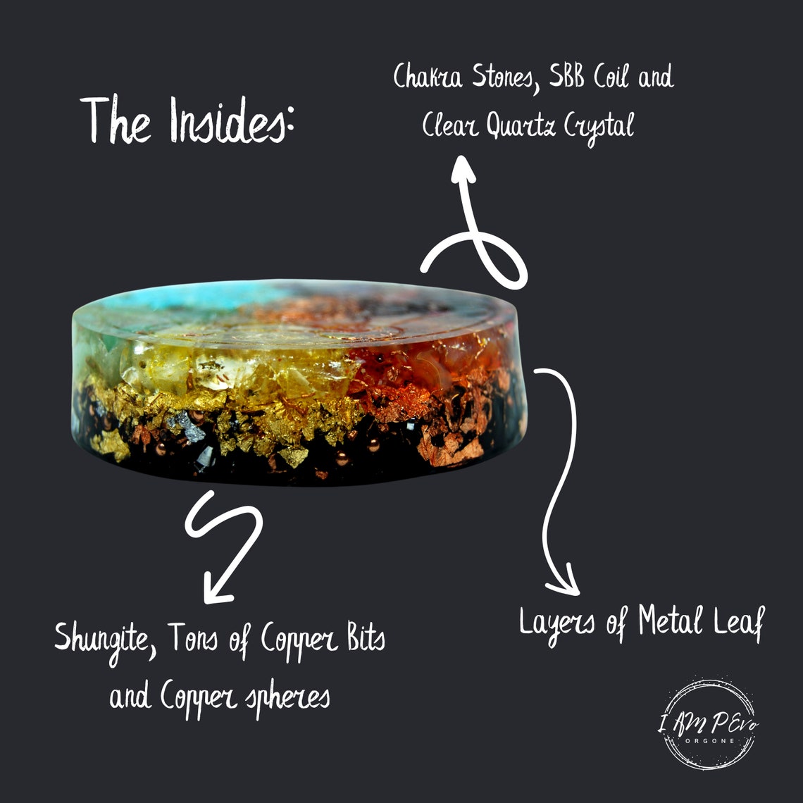 Sacred Geometry Chakra Stone Orgone Disc Reiki Energy - Etsy